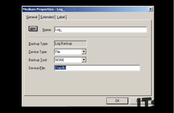 MaxDB Log Area is Full